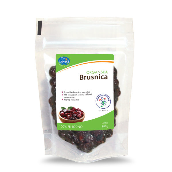 Brusnica 100g (organski proizvod)