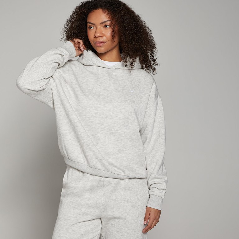 MP Women's Basics Oversized Hoodie − ženska dukserica − svetlosivi melanž