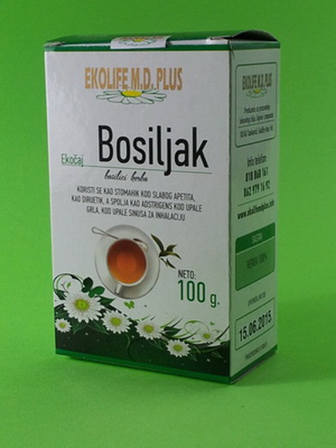 Čaj od Bosiljka 100g Ekolife