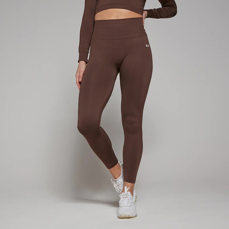 MP Women's Shape Seamless 7/8 Leggings − ženske 7/8 helanke − boja lešnika