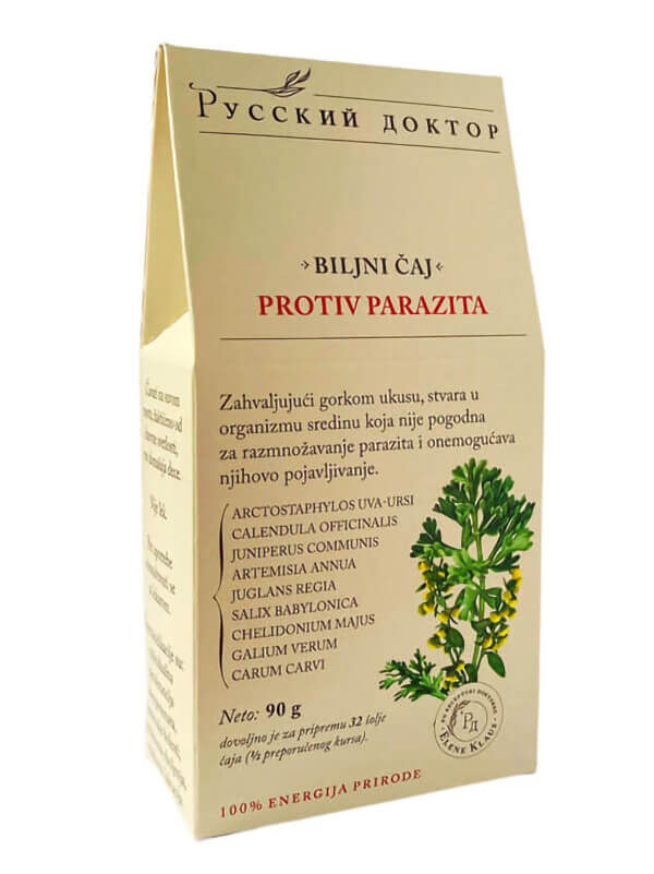 Čaj protiv parazita 90g Ruski doktor