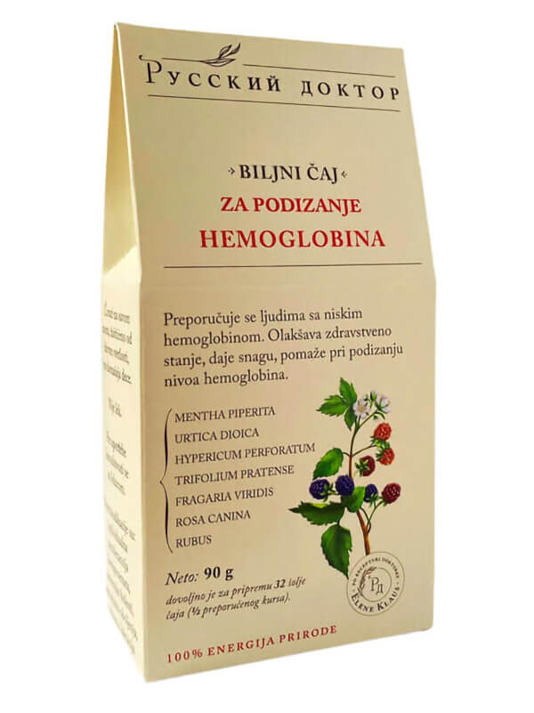 Čaj za podizanje hemoglobina 90g Ruski doktor