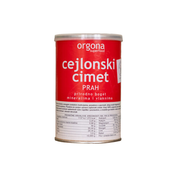 Cejlonski cimet u prahu 150g (organski proizvod) Orgona