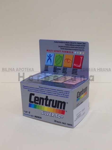 Centrum silver 50+ 30 tableta