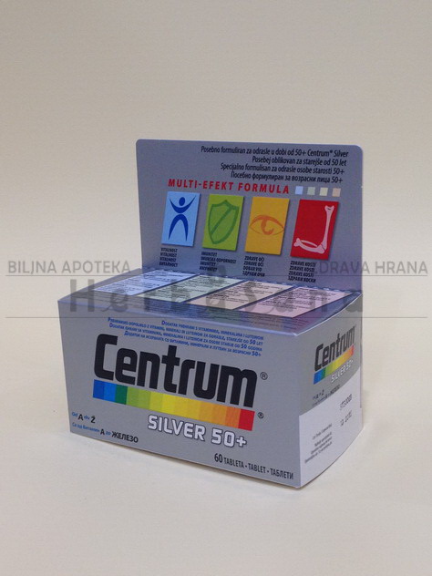 Centrum silver 50+ – 60 tableta