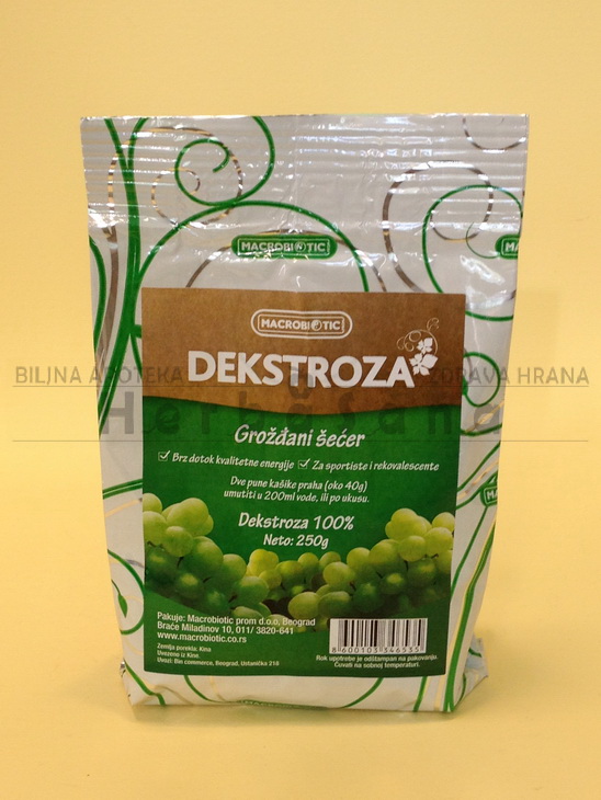 Dekstroza 250g Macrobiotic