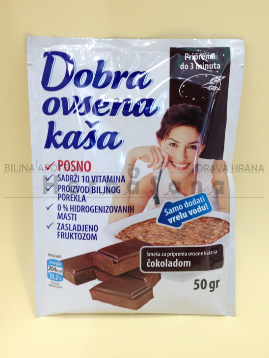 Dobra ovsena kaša sa čokoladom 50g