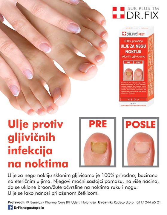 Dr. Fix ulje protiv gljivičnih infekcija na noktima 20ml