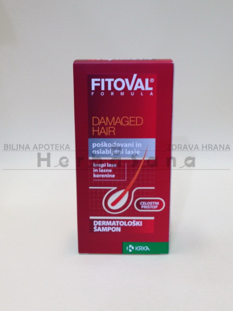 Fitoval dermatološki šampon za oštećenu kosu 100ml