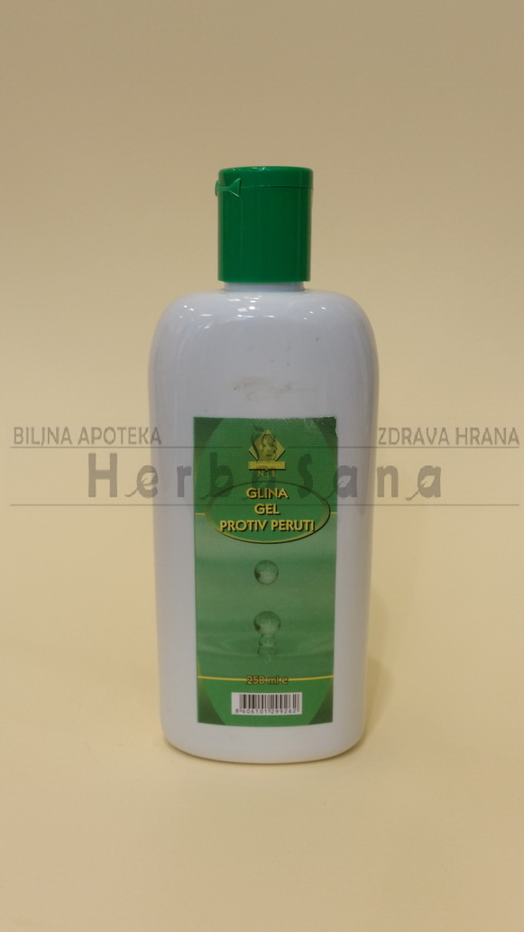 Glina gel protiv peruti 250ml Shenemil