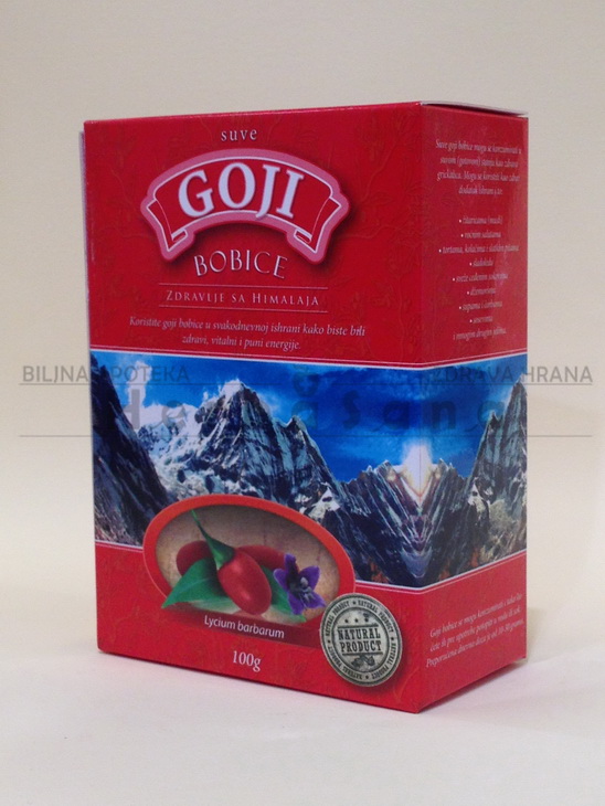 Godži (Goji) bobice sušene 100g Agroflora