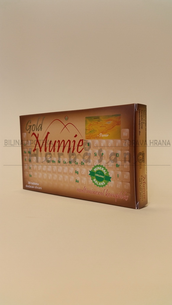 Gold mumie multimineral kompleks 30 tableta Beopanax