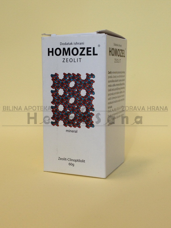 Homozel zeolit 60g