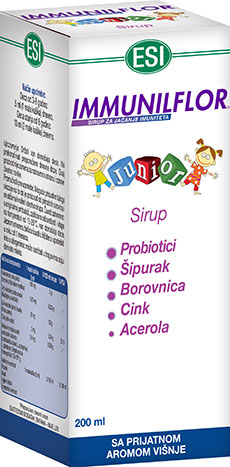 Immunilflor junior sirup 200ml ESI