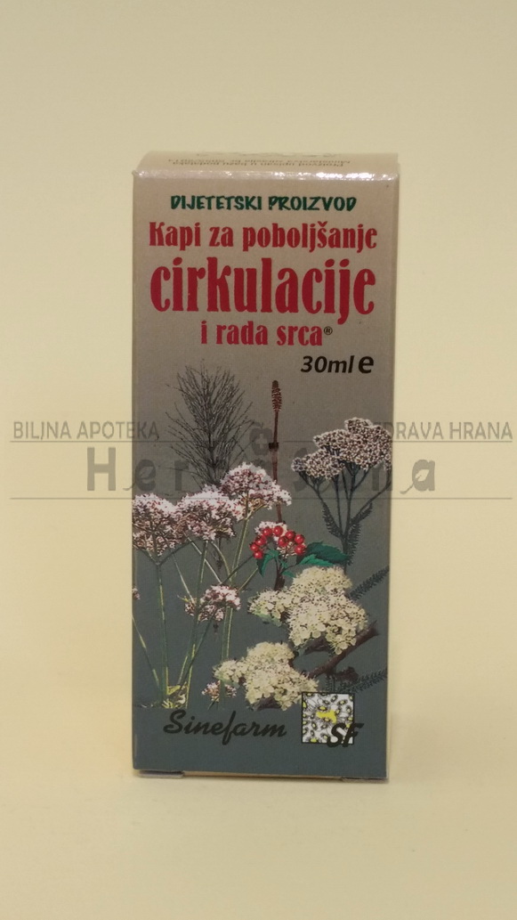 Kapi za cirkulaciju i bolji rad srca 30ml