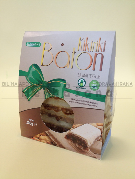 Kikiriki baton bez šećera, 200g