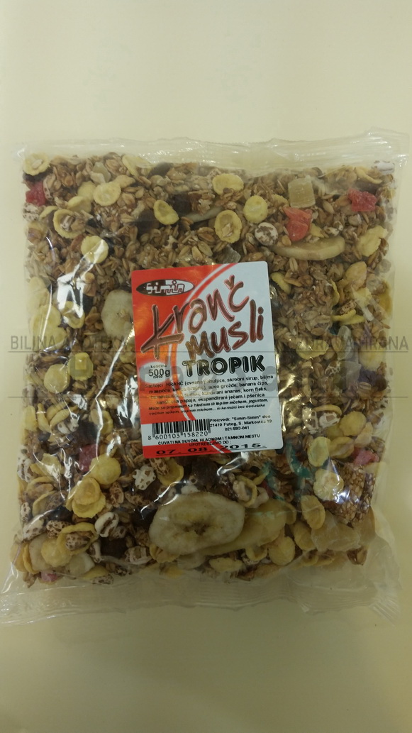 Kranč musli tropik 500g