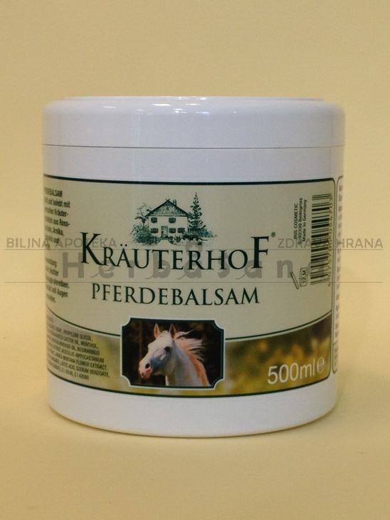 Krauterhof konjski balzam (zeleni) 500ml