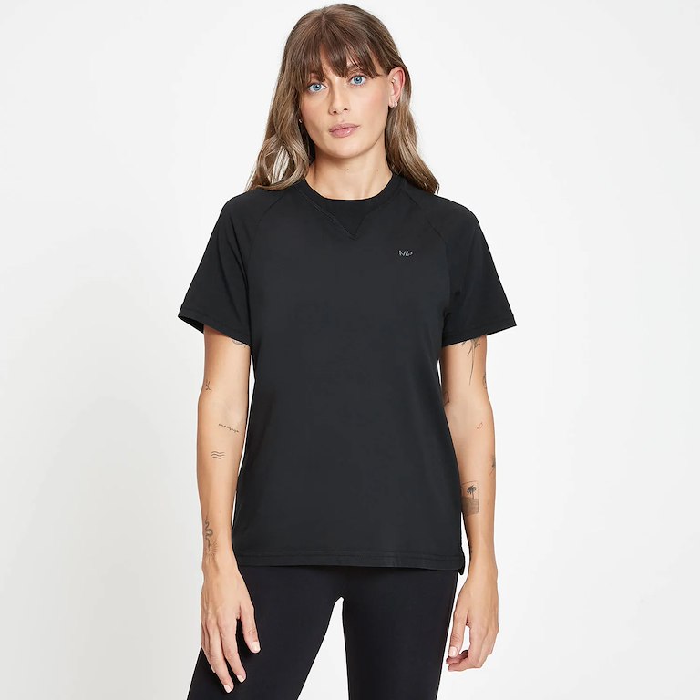 MP Women's Rest Day Longline T-Shirt - ženska majica sa kratkim rukavima - crna