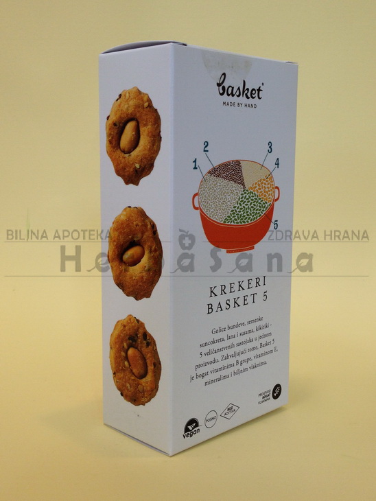 Krekeri Basket 5 – 90 gr