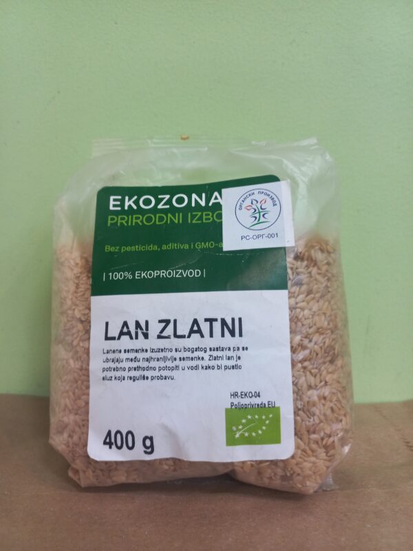 Lan zlatni 400g Ekozona (organski proizvod)