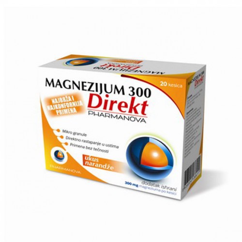 Magnezijum 300 Direkt 20 kesica