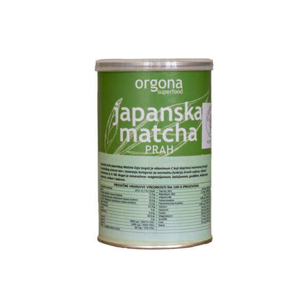 Matcha prah 100g (organski proizvod) Orgona