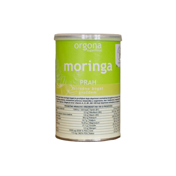 Moringa prah 100g (organski proizvod) Orgona