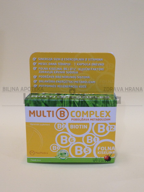 Multi B komplex 30 kapsula