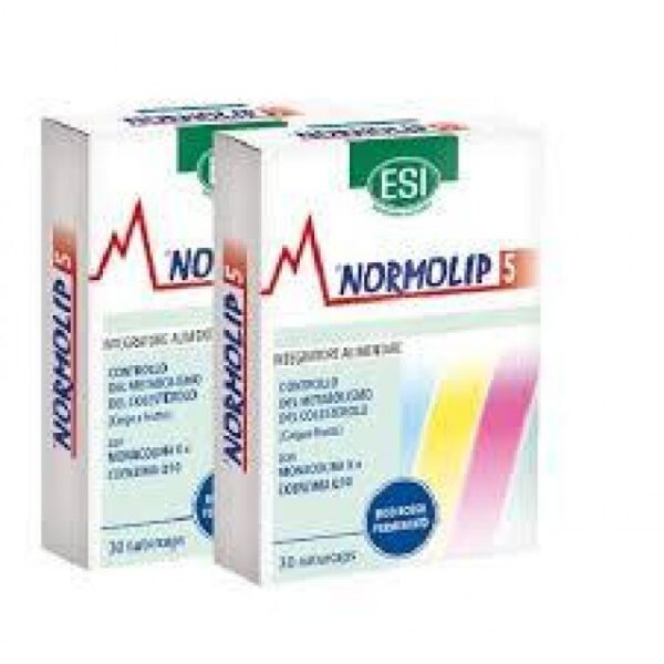 Normolip 5 forte, duo pack (30 cps + 30cps)