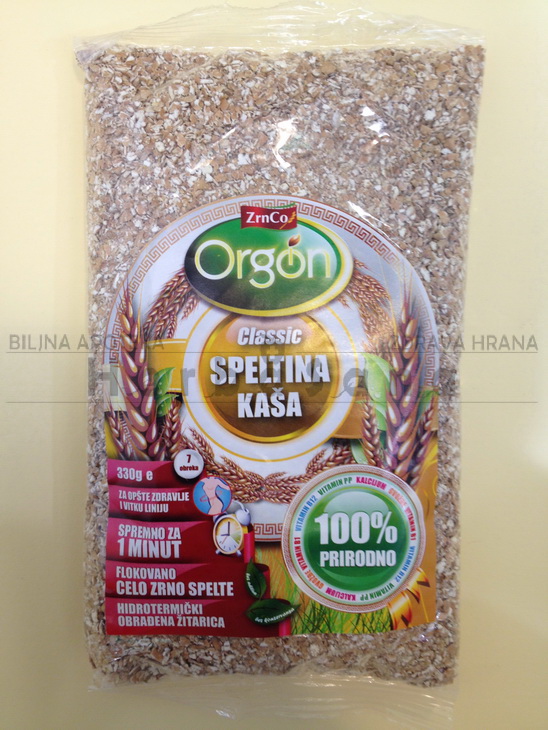 Orgon speltina kaša 330 g