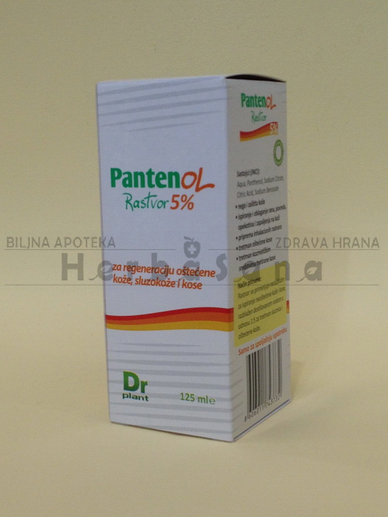 Pantenol 5% rastvor 125ml