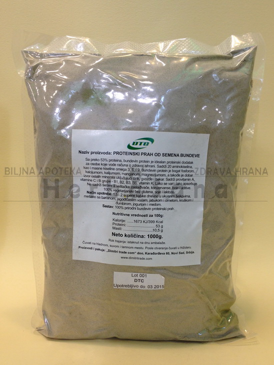 Protein od semena bundeve 1 kg (bez glutena)