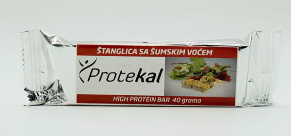 Proteinska pločica sa šumskim voćem 40g Protekal