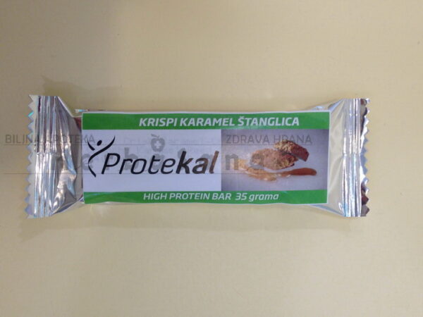 Protekal krispi karamel proteinska štanglica 40g