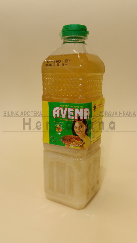 Rafinisno palmino ulje za prženje 1L Avena