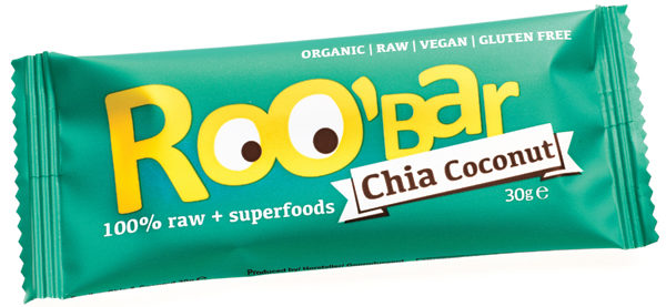 Roobar štanglica chia i kokos 30g(bez glutena)