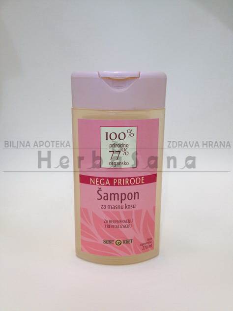 Šampon za masnu kosu-270 ml