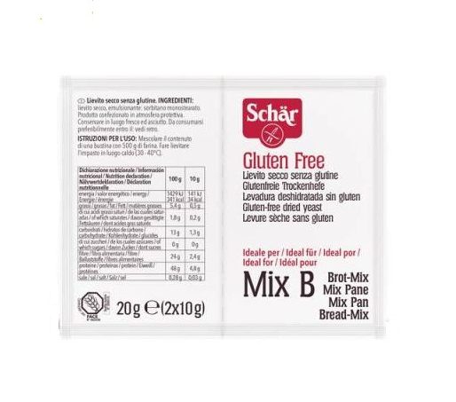 Schar mix b -suvi kvasac bez glutena-2x10g