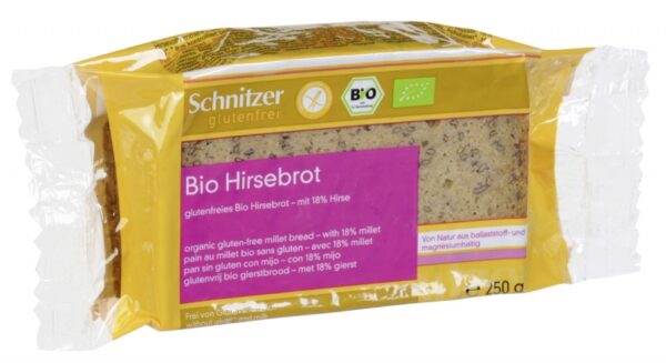 Schnitzer bezglutenski hleb sa prosom BIO 250g