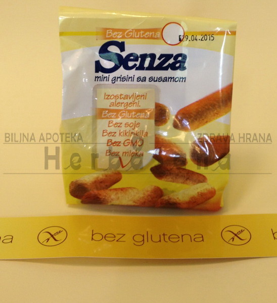 Senza mini grisini sa susamom 150g (bez glutena)