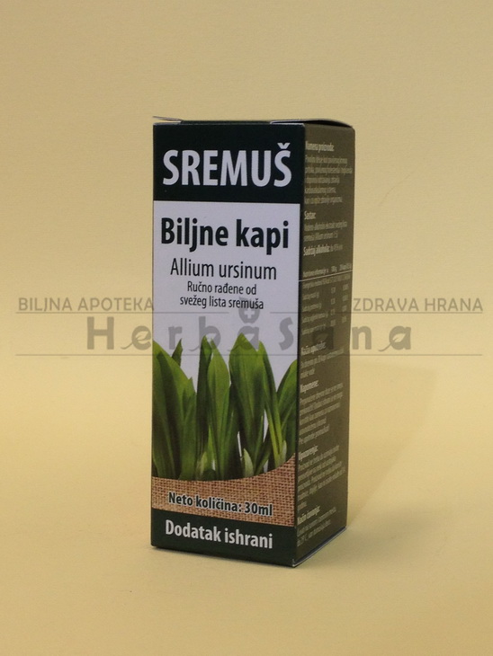 Sremuš biljne kapi 30ml