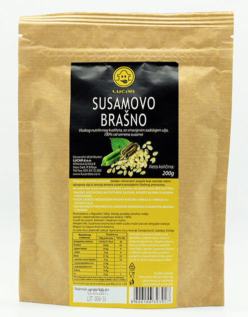 Susamovo brašno 200g (bez glutena)