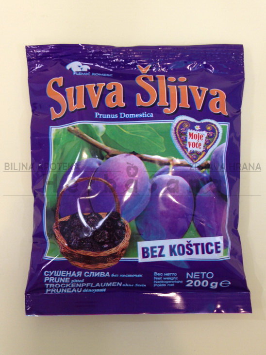 Suva šljiva bez koštica 200g