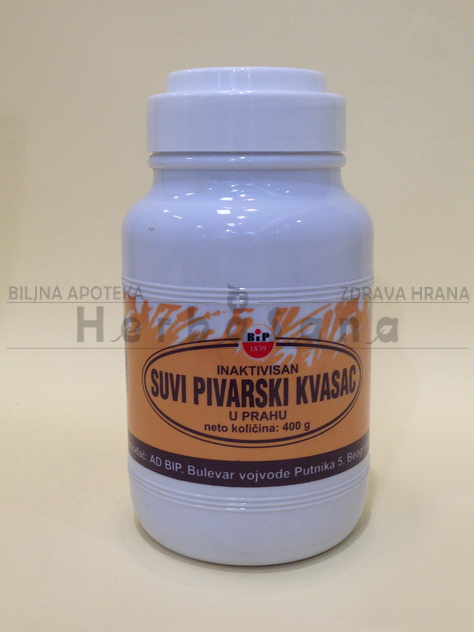 Suvi pivski kvasac – 400 g