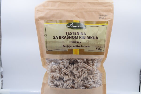 Testenina sa brašnom kikirikija spirala 350 g