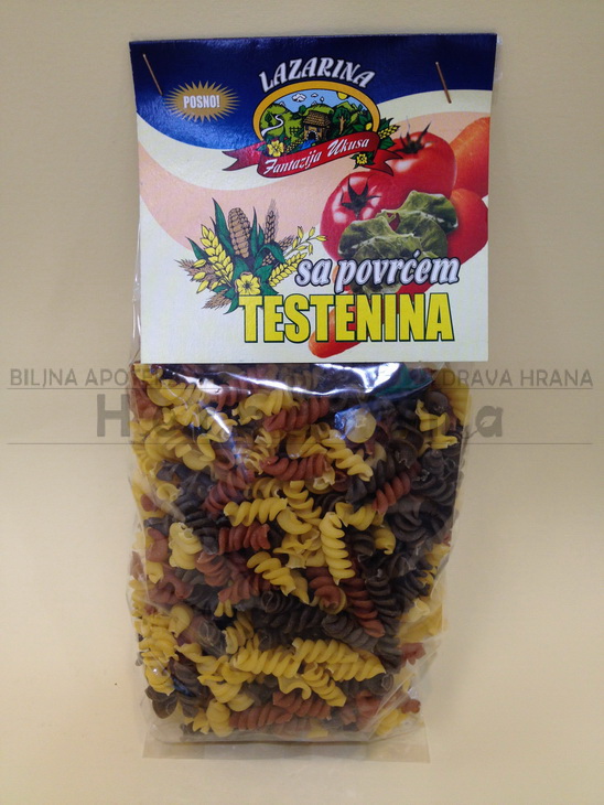 Testenina sa povrćem-300 g