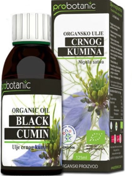 Ulje crnog kumina 125 ml Probotanic