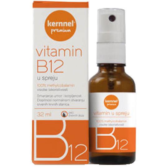 Vitamin B12 u spreju 32ml Kernnel