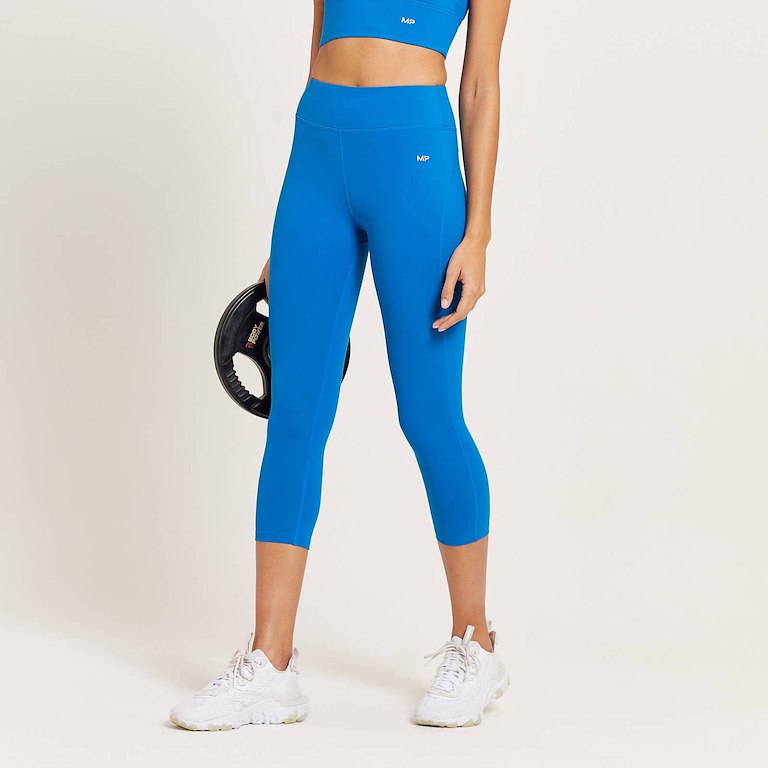 MP Women's 3/4 Power Leggings - ženske 3/4 helanke - plave